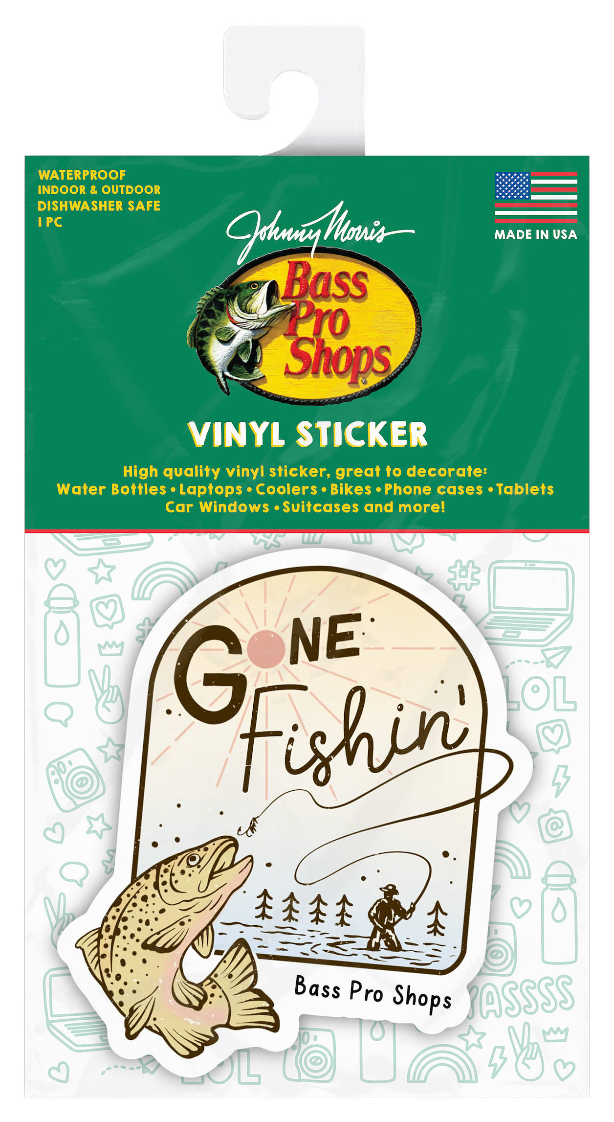 Bass Pro Shops® Vinyl Sticker | Bass Pro Shops Canada
